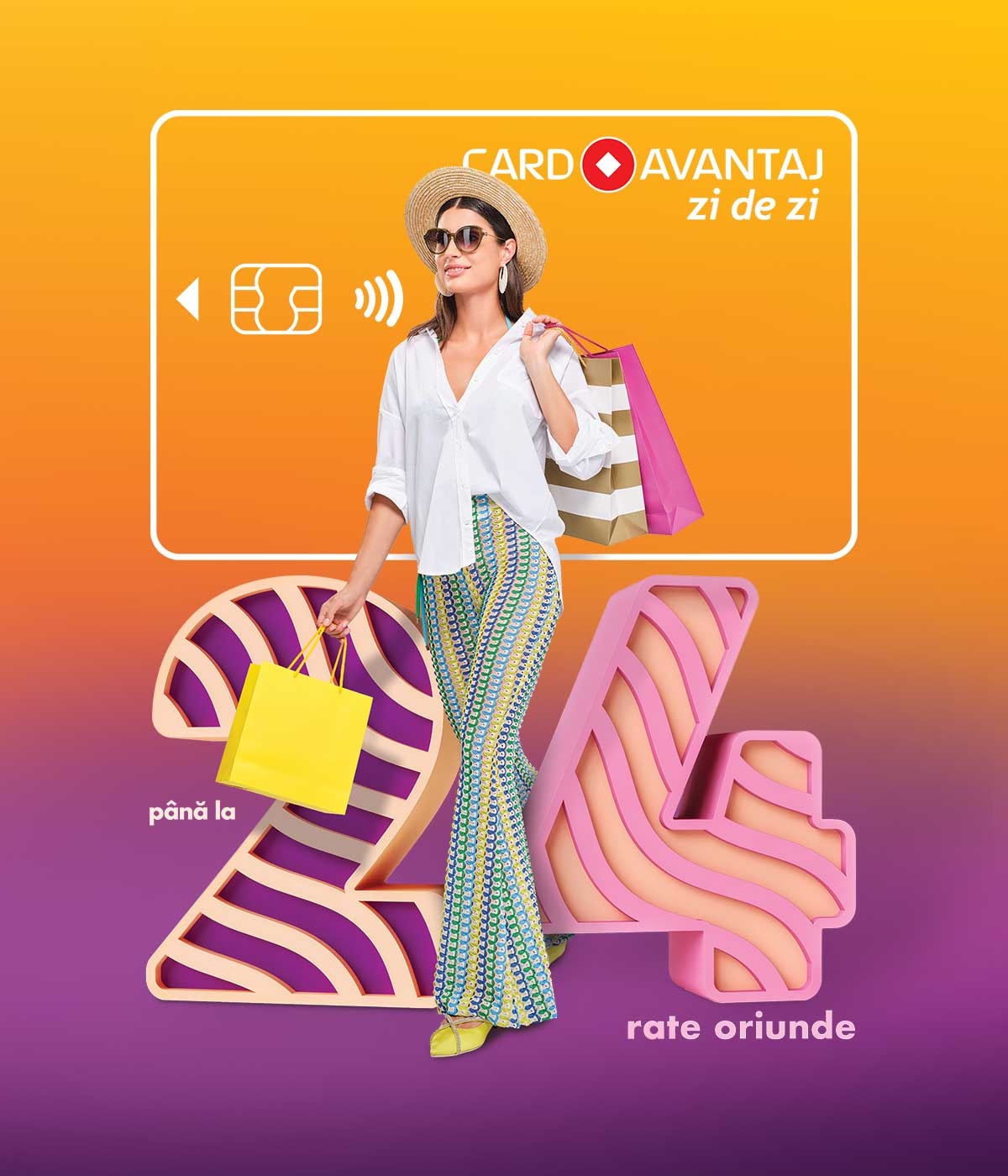 Aplica pentru Card Avantaj si ai pana la 24 rate fara dobanda oriunde!